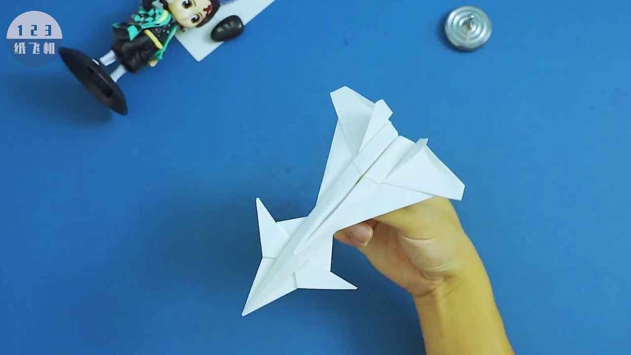 Super Handsome Jf 15 Viper Simulation Paper Airplane, The Tutorial Is Here！