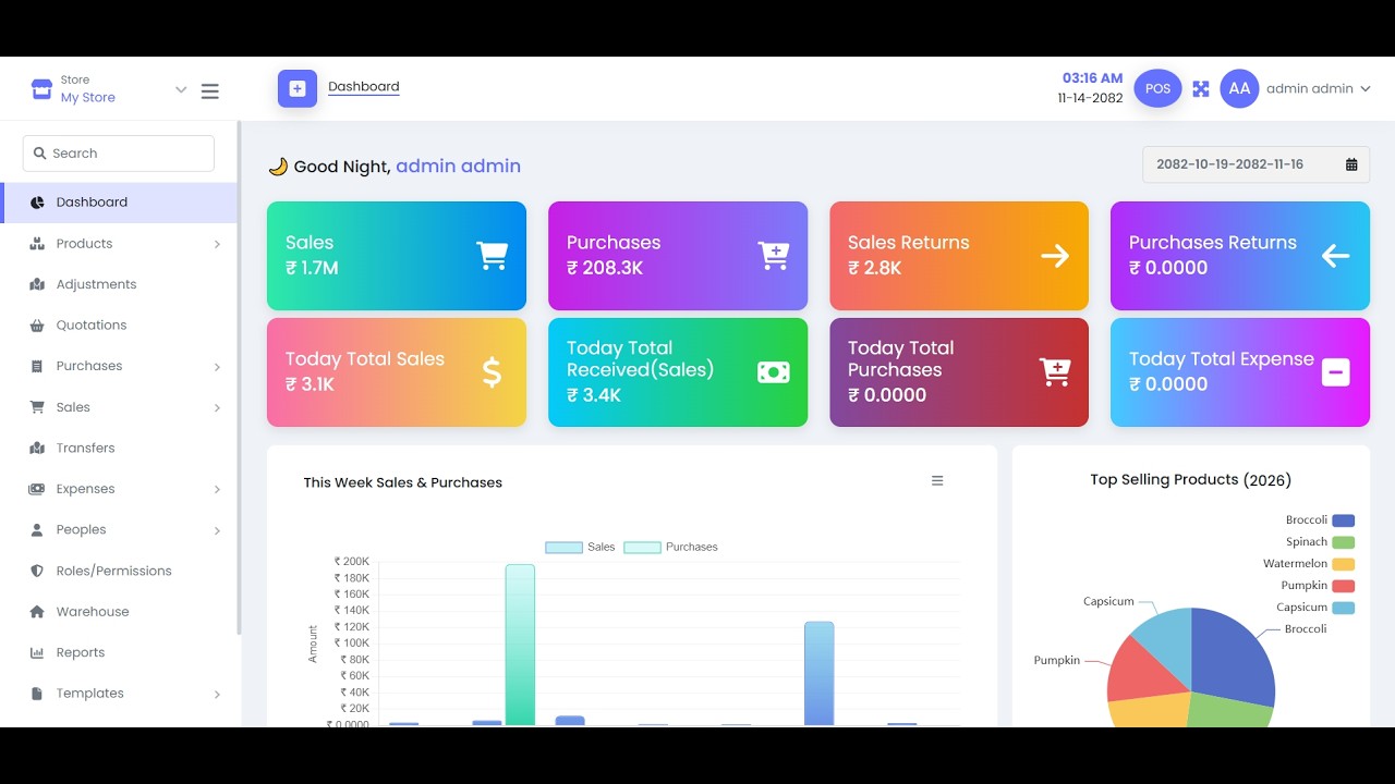 POS - Ultimate POS system with Inventory Management System - Point of Sales - React JS Source Code