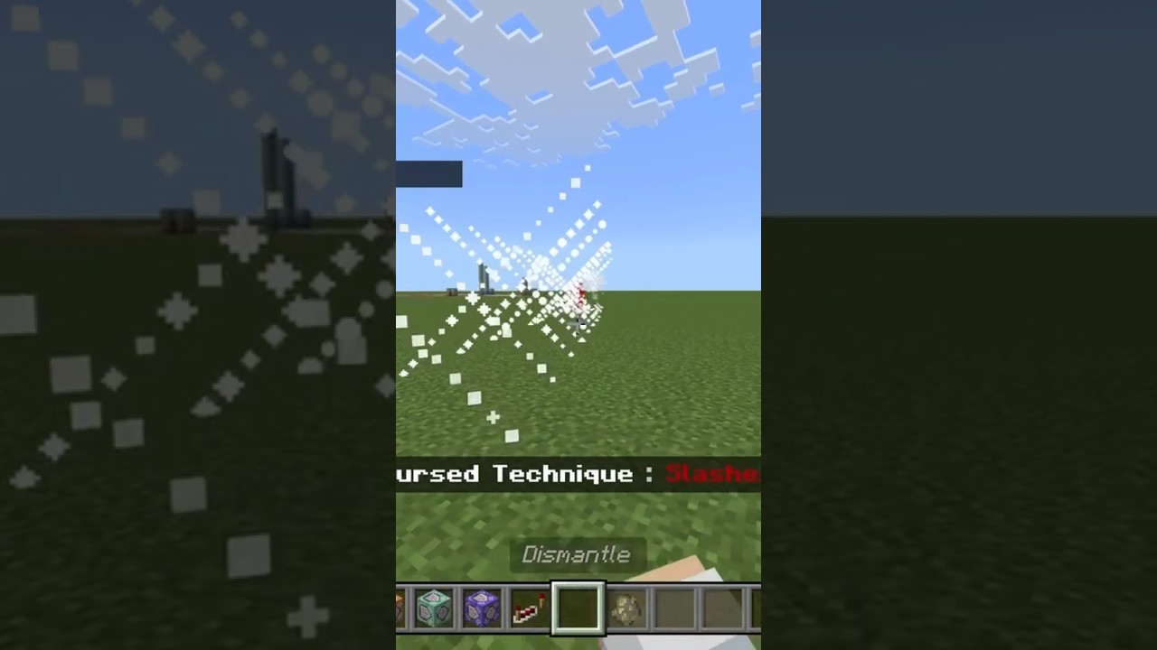 Dismantle #minecraft #commandblock #jjk #sukuna #anime