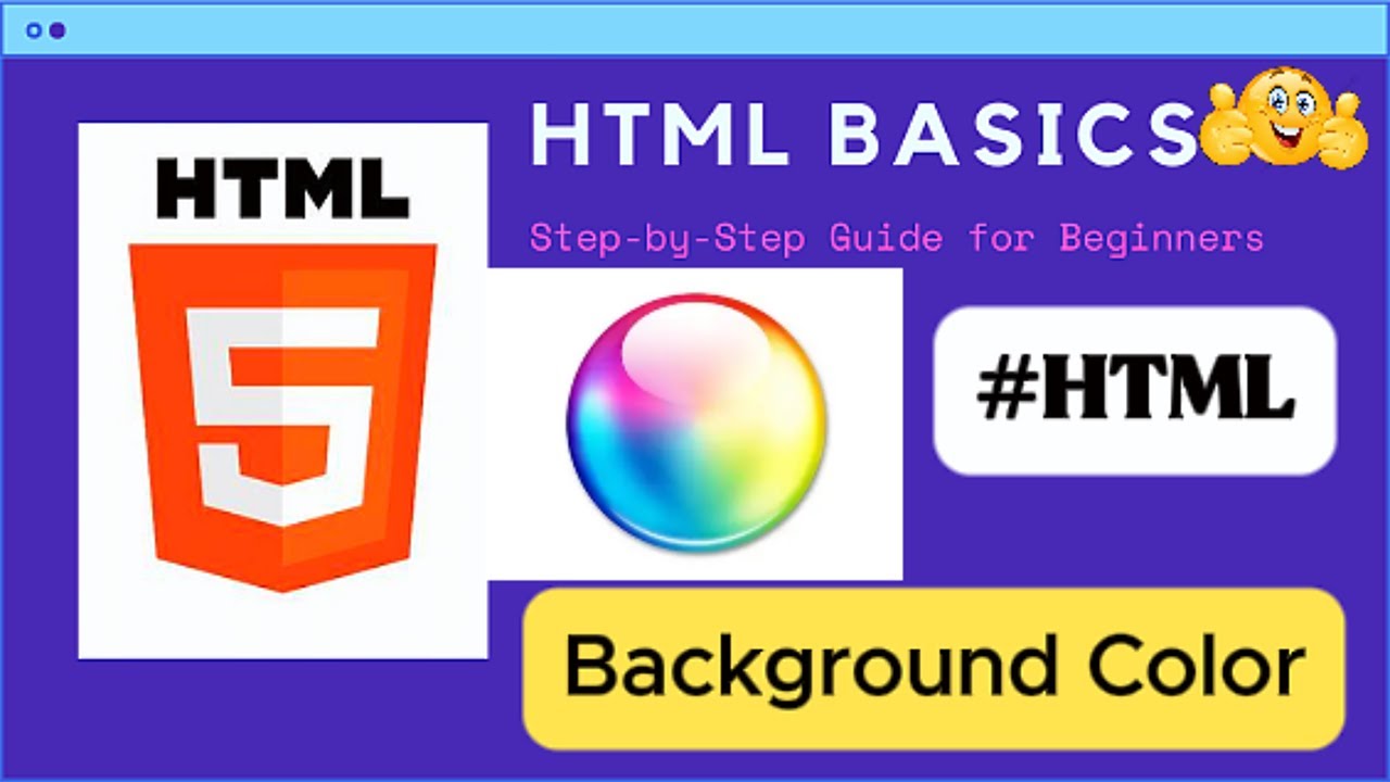 How to Change Background Color in HTML Without CSS | Beginner-Friendly Tutorial