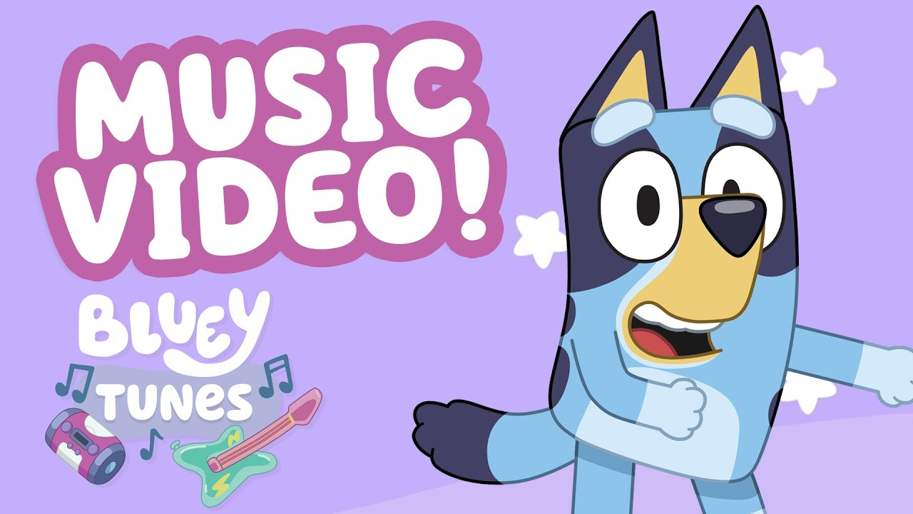 Bluey Dance Mode Music Video 🪩 💙  | NEW Bluey Tunes 🎶  | Bluey