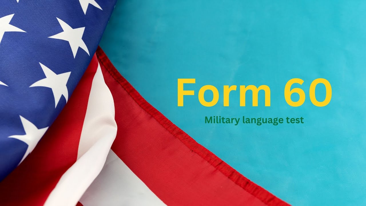 -Ꭼ•𝐂•Ꮮ t Proficiency Test Sample 60_ Military English Language Readiness