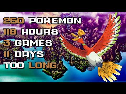 I Completed A National Living Dex In Pokemon Gold