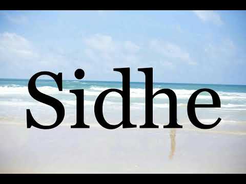How To Pronounce Sidhe🌈🌈🌈🌈🌈🌈Pronunciation Of Sidhe