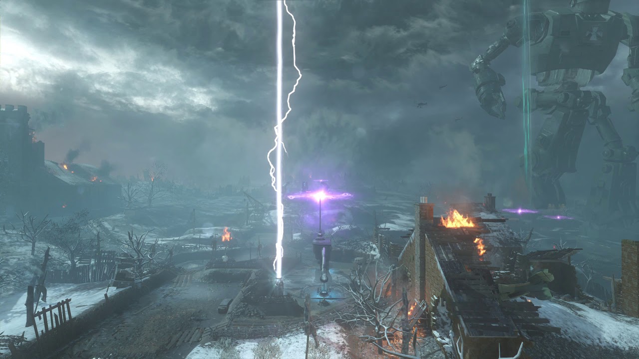 COD: Zombies Origins Lane View Animated Wallpaper