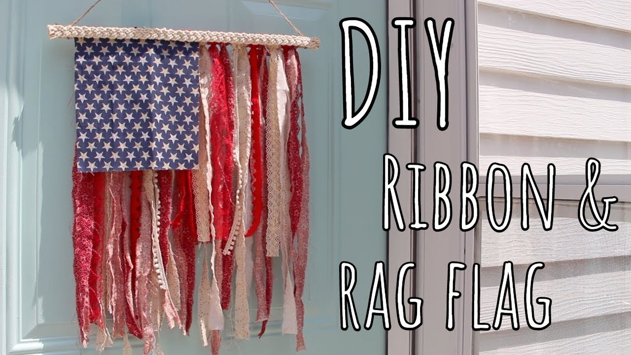 DIY | Ribbon & Rag American Flag