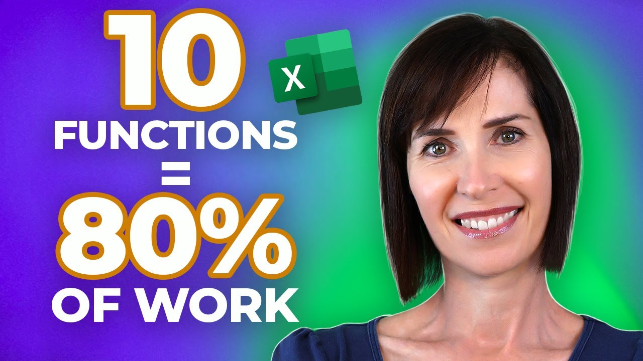 10 Excel Functions That Handle 80% of Your Work