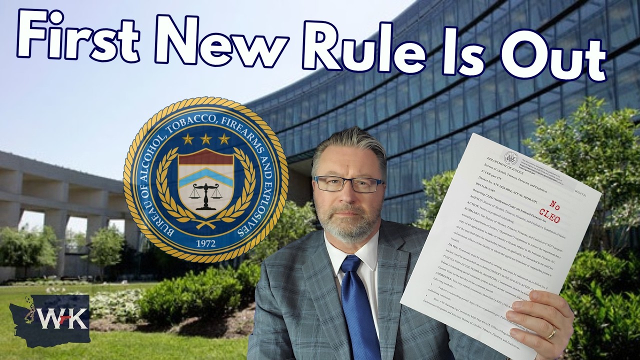 ATF Drops Its First New Rule