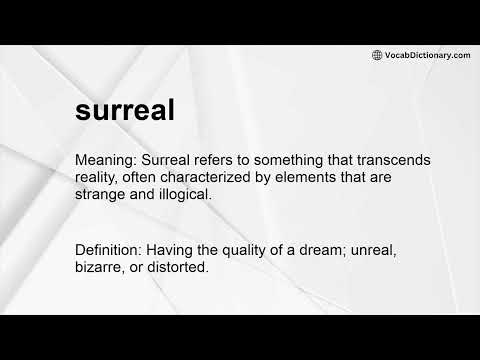 surreal Meaning