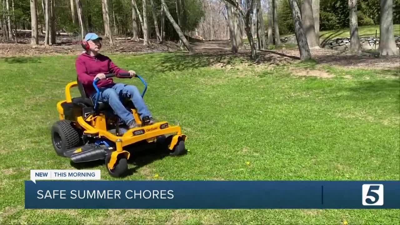 Consumer Reports: Staying safe while working outside in the yard