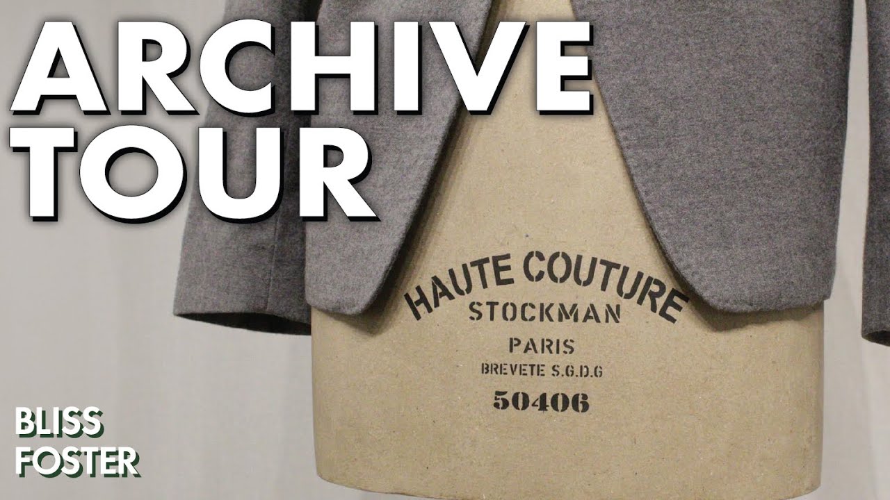 Touring a Massive Fashion Archive