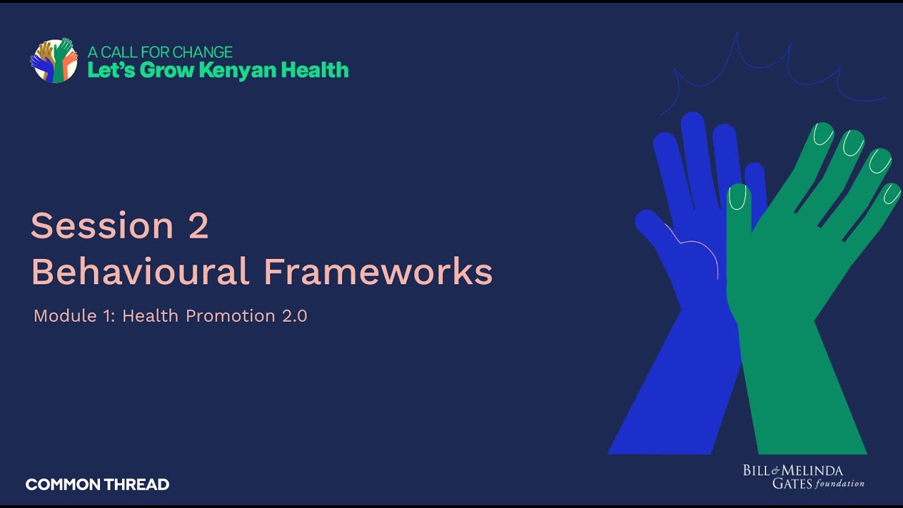 Module 1 - Session 3 -  Intro to Behavioural Frameworks
