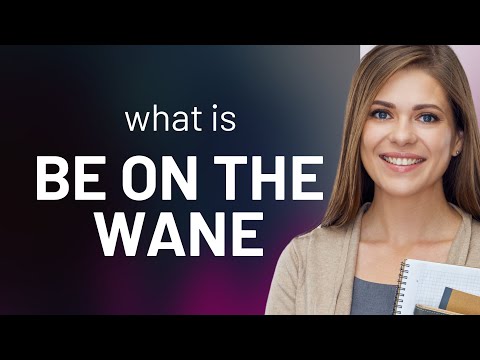 Understanding "Be on the Wane": An English Language Learning Guide