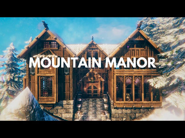 Mountain Manor Valheim Build
