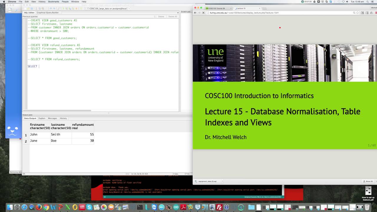 COSC100 Tutorial 8, Exercise 4