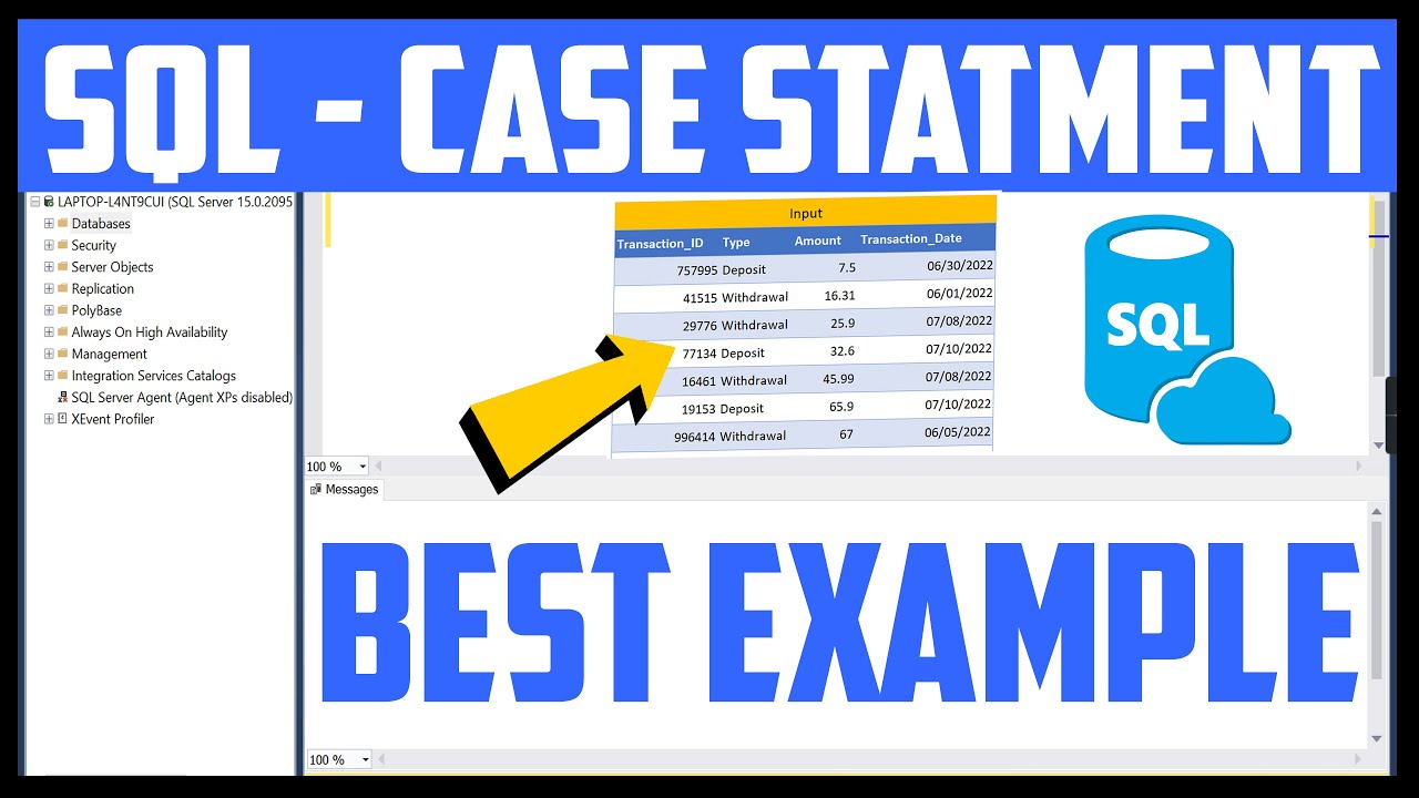 SQL CASE STATEMENT with Best Example | SQL Interview Question