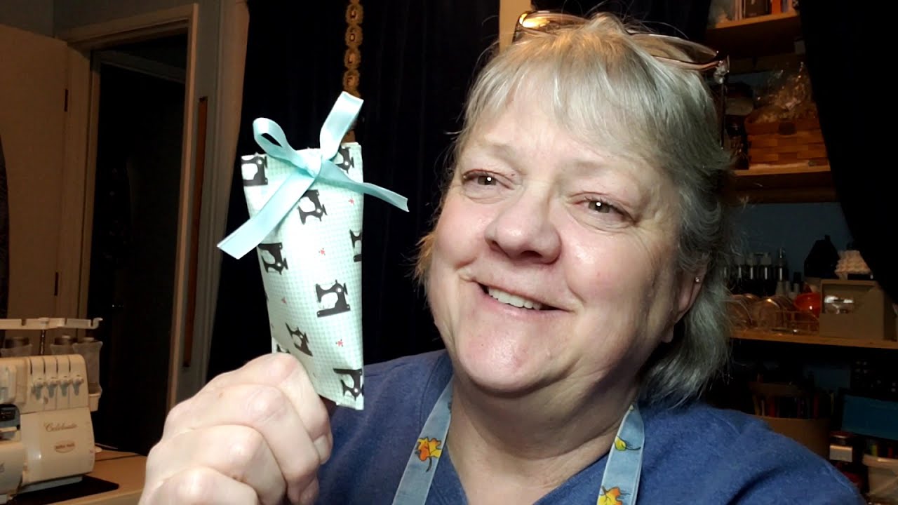 Wrap a gift in a toilet paper roll.