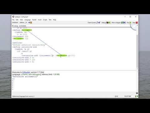 Scheme: Writing Recursive Addition & Multiplication Functions