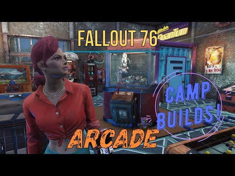 Steam Community :: Video :: Fallout 76 Camp Build - Arcade hall with an ...