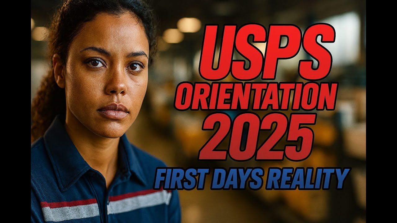 USPS Orientation 2025 ⚡ The Real First Days on the Job (No Sugarcoating)