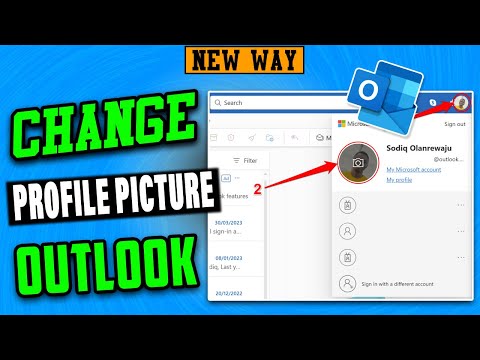 How to Change/Add Profile Picture in Outlook (New Update)