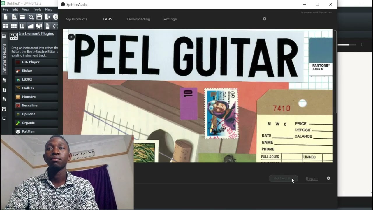 How to install LABS by Spitfire Audio in lmms