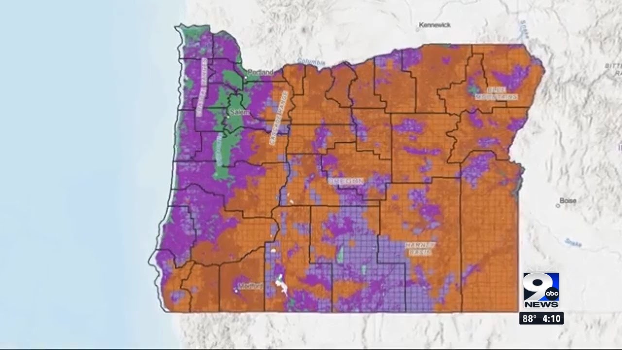 New wildfire risk map released for Oregon
