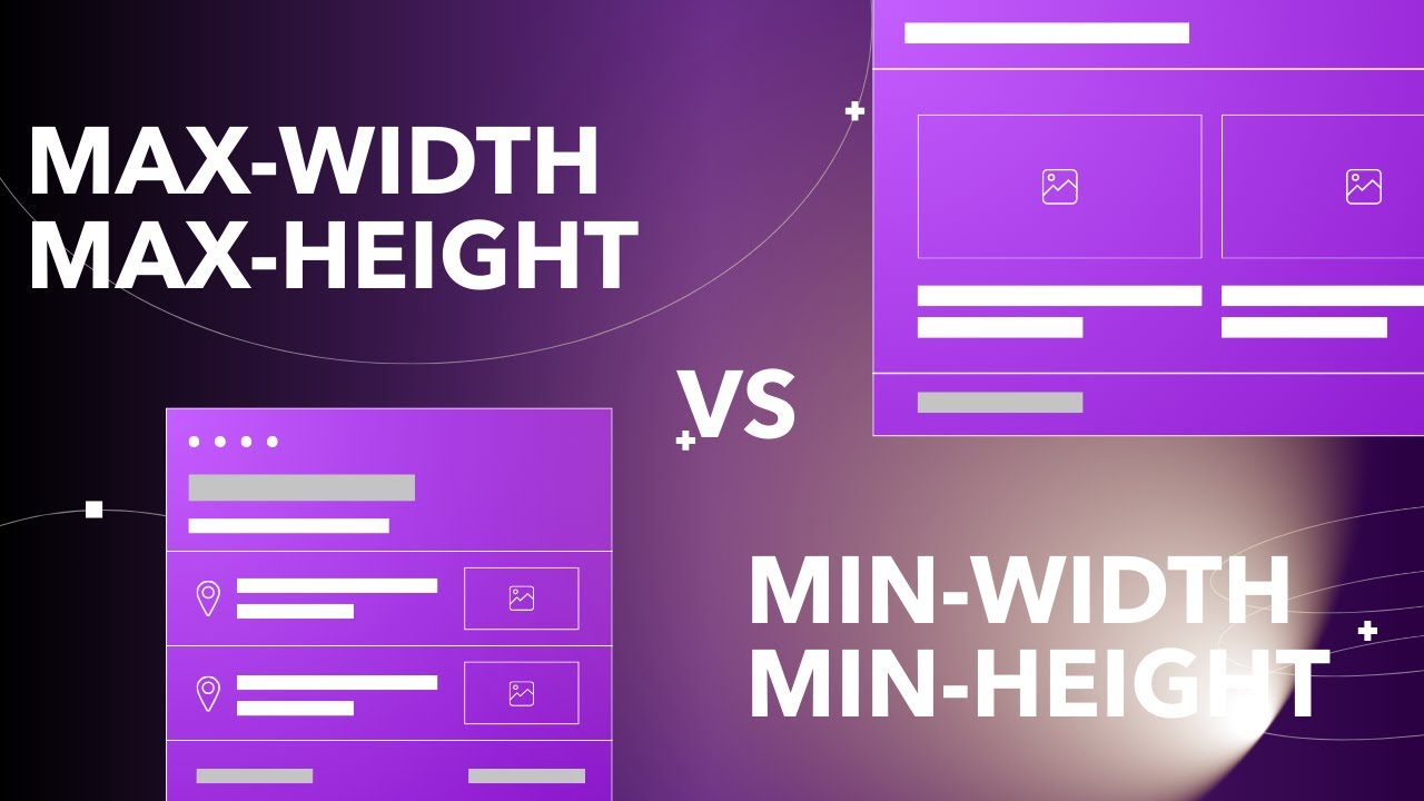 CSS min-width, max-width, min-height & max-height Explained | Responsive Design Tutorial