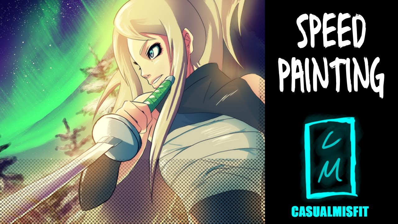 【Naruto OC Speed Painting】 (deviantArt Request)