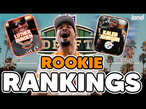 FINAL Top 50 Dynasty Rookie Rankings! (Post NFL Draft)