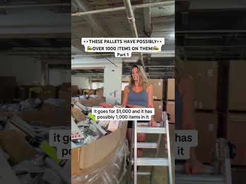 π¦ High Piece Count Pallets: Unlimited Potential! π¦ #pallets #liquidationpallets #liquidation