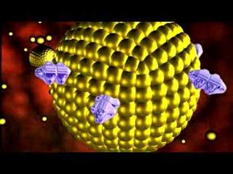 Gold nanoparticles for cancer detection animation | Nanocolors - the ...