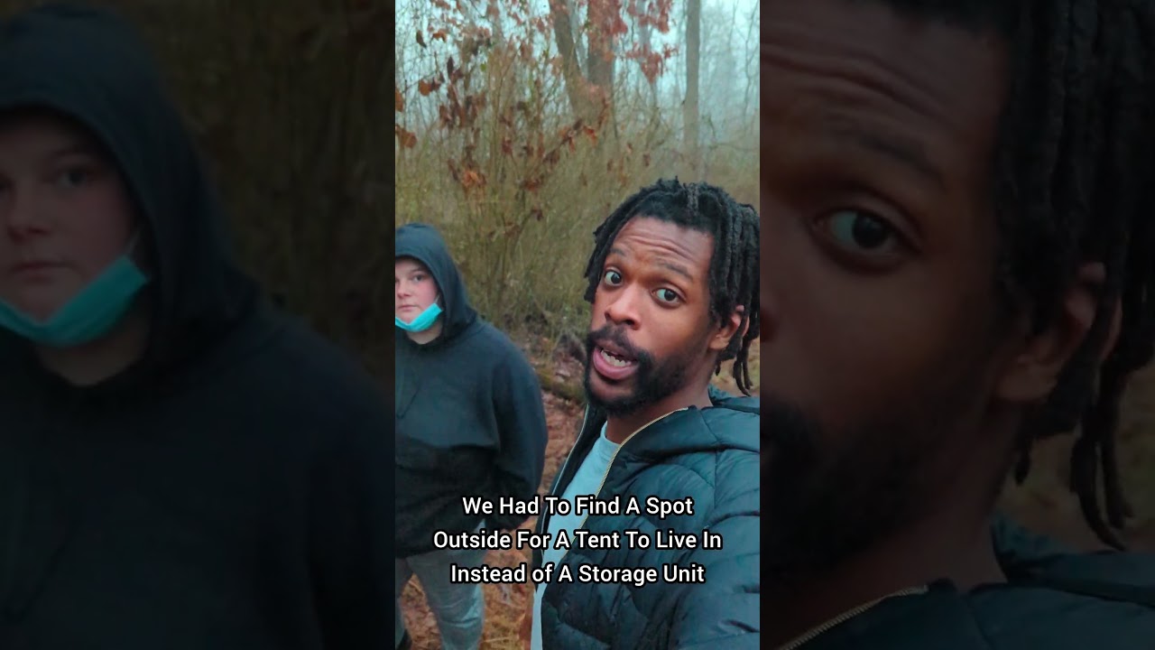 We Lived In A Storage Unit 1yr Ago #fullestness #storageunit #homeless #tent