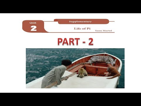 Life Of Pi(Tamil) - Yann Martel Part 2| 12th standard unit 2 Supplementary