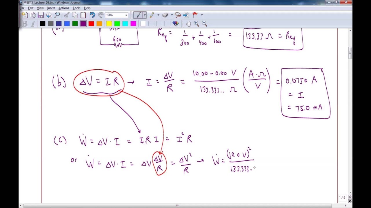 Basic Electronics Example Problems