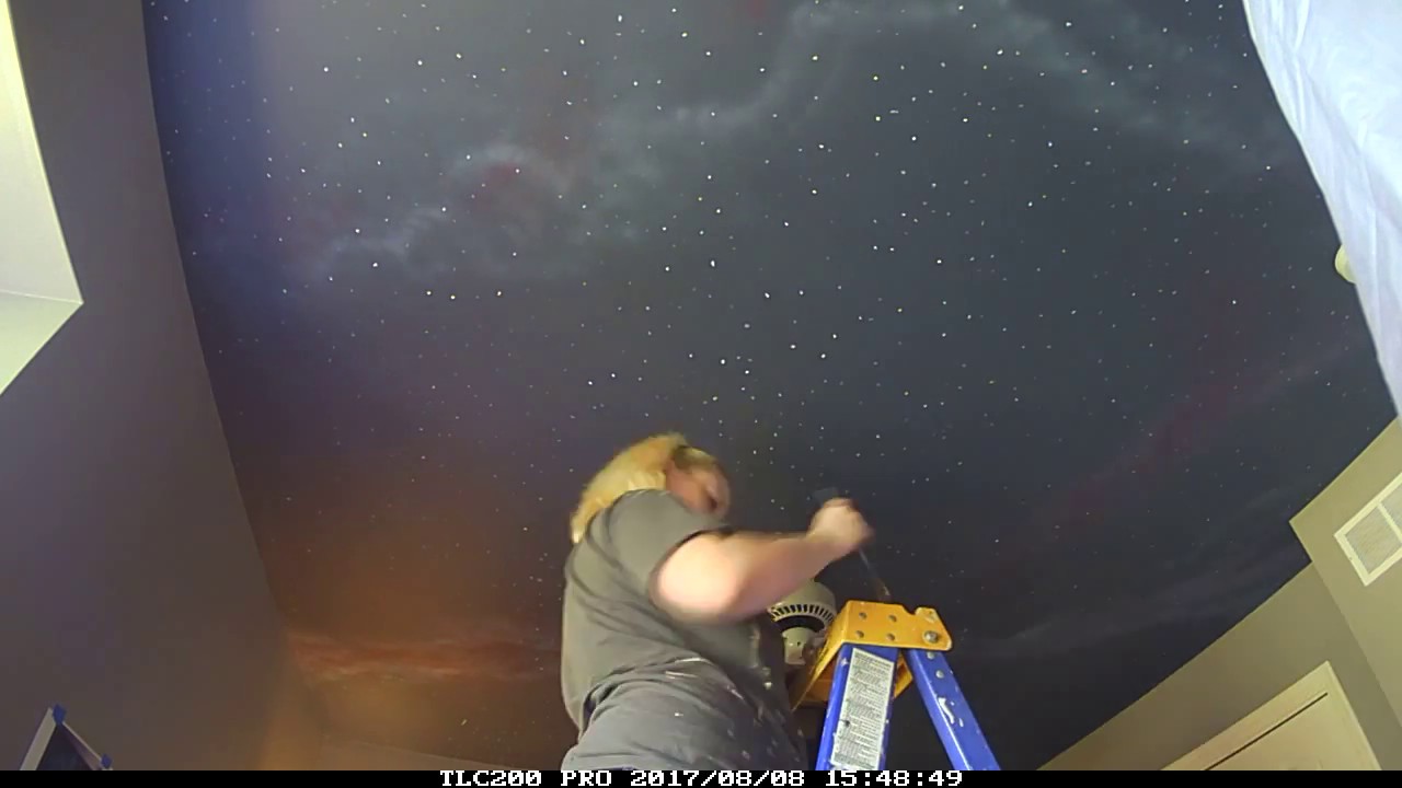 Galaxy Ceiling Time Lapse