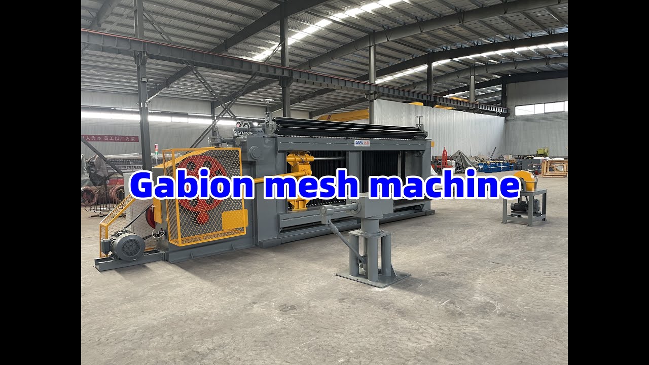 Gabion mesh machine