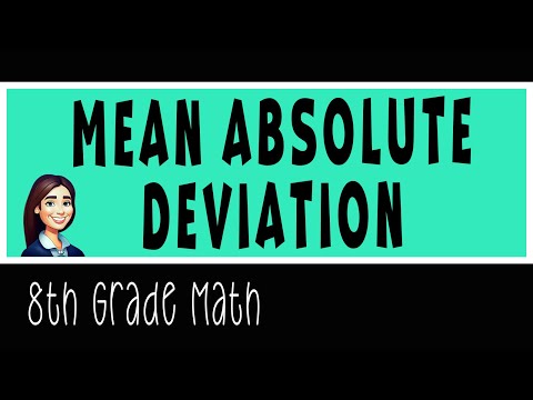 Mean Absolute Deviation