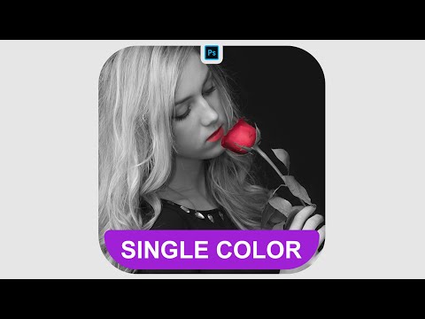 How to Make Single Color Image in Photoshop