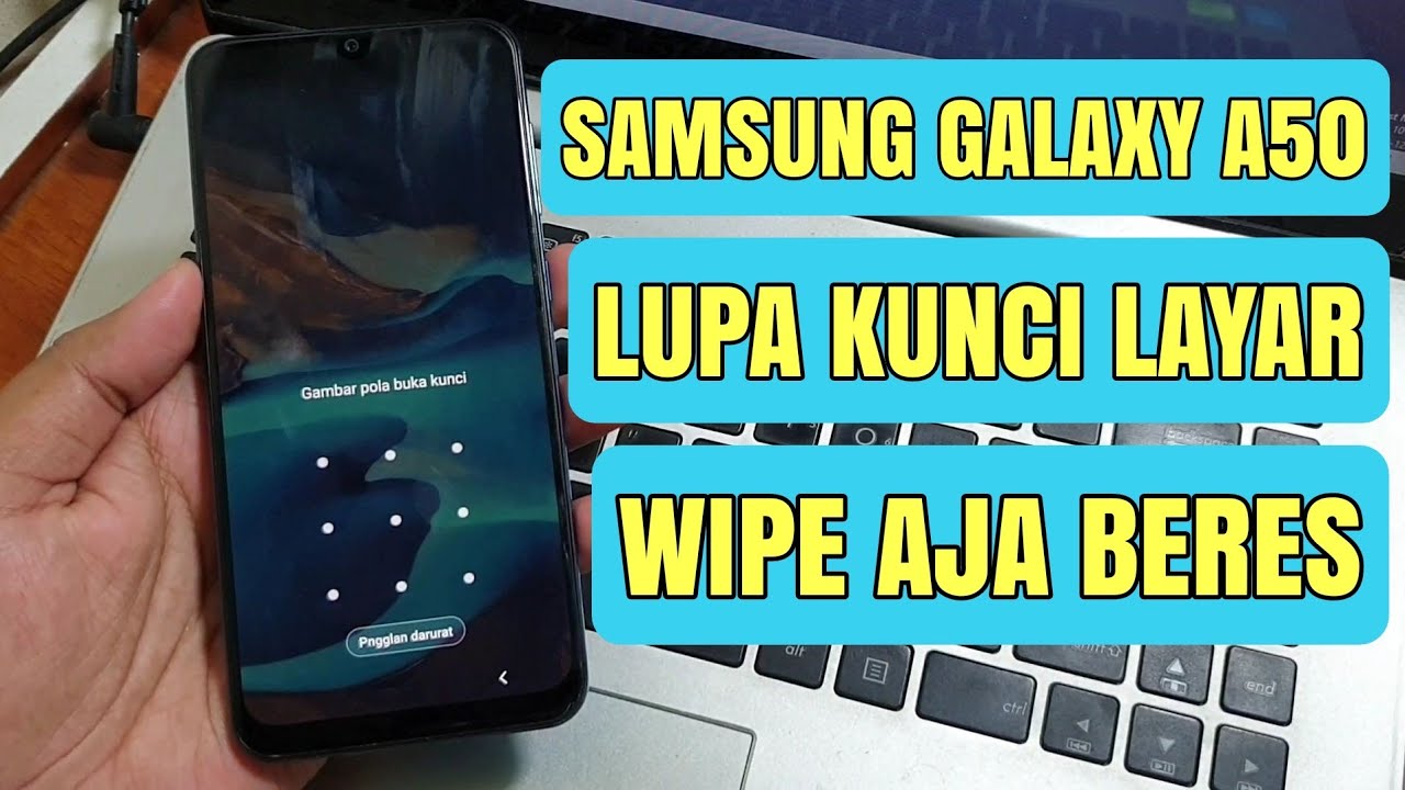 GAMPANG!! Mengatasi Lupa Pola Galaxy A50 Tanpa Komputer, Step Lengkap Sampai Bypass Frp Galaxy A50