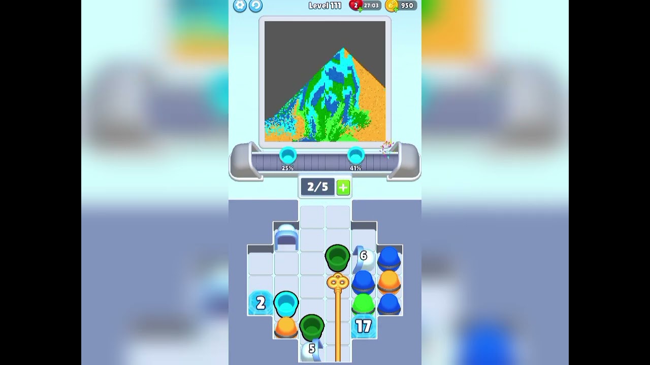 Sand Loop Level 111 Gameplay || sand loop 111 solution walkthrough || sand loop gameplay