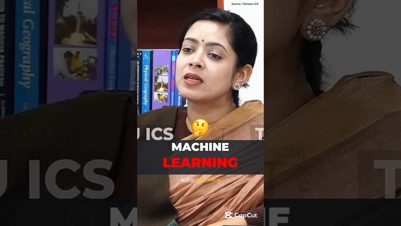 What is Machine Learning?? Dr Tanu Jain Interview #upscinterview #upscaspirants #shortsfeed #fypage