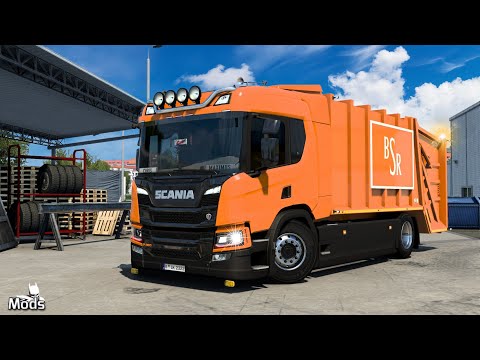 Steam Community :: Video :: ETS2 1.46 Müllwagen Mod Garbage Truck ...