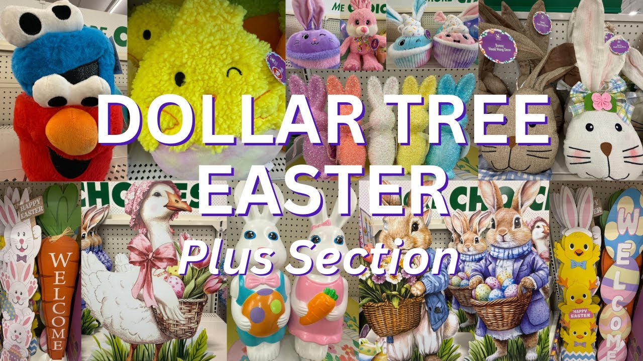 Dollar Tree Easter Plus Section Will Have You Hopping for Joy! | 2026