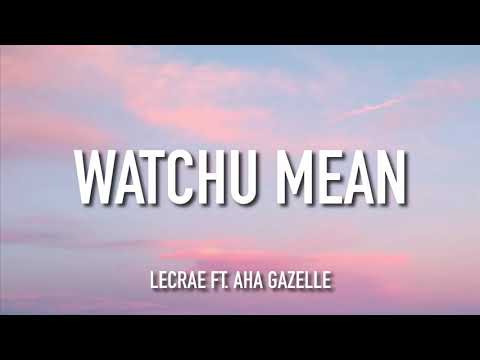 Watchu Mean Lyrics - Lecrae - Zion Lyrics