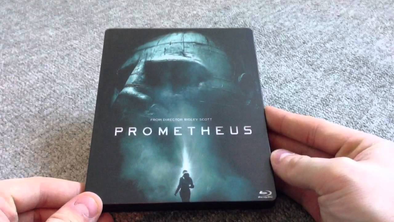 Prometheus Blu Ray Steelbook Unboxing