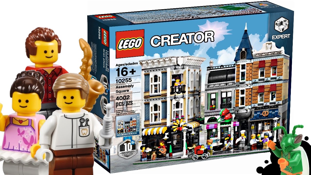 LEGO Modular Buildings 2017 Assembly Square - My Thoughts!