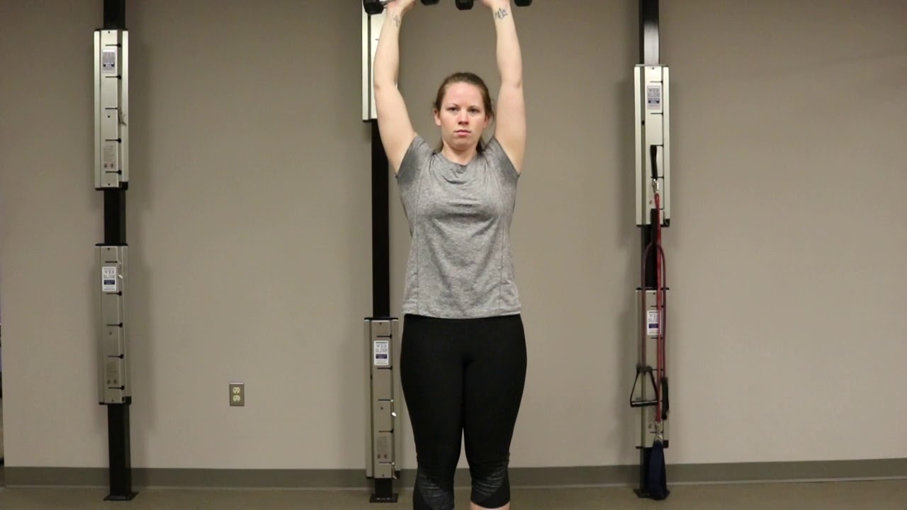 Overhead Press with Isometric Hold