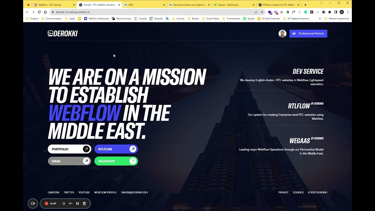 (Pre Localization) How to Set Up Right-To-Left / RTL Direction in Webflow