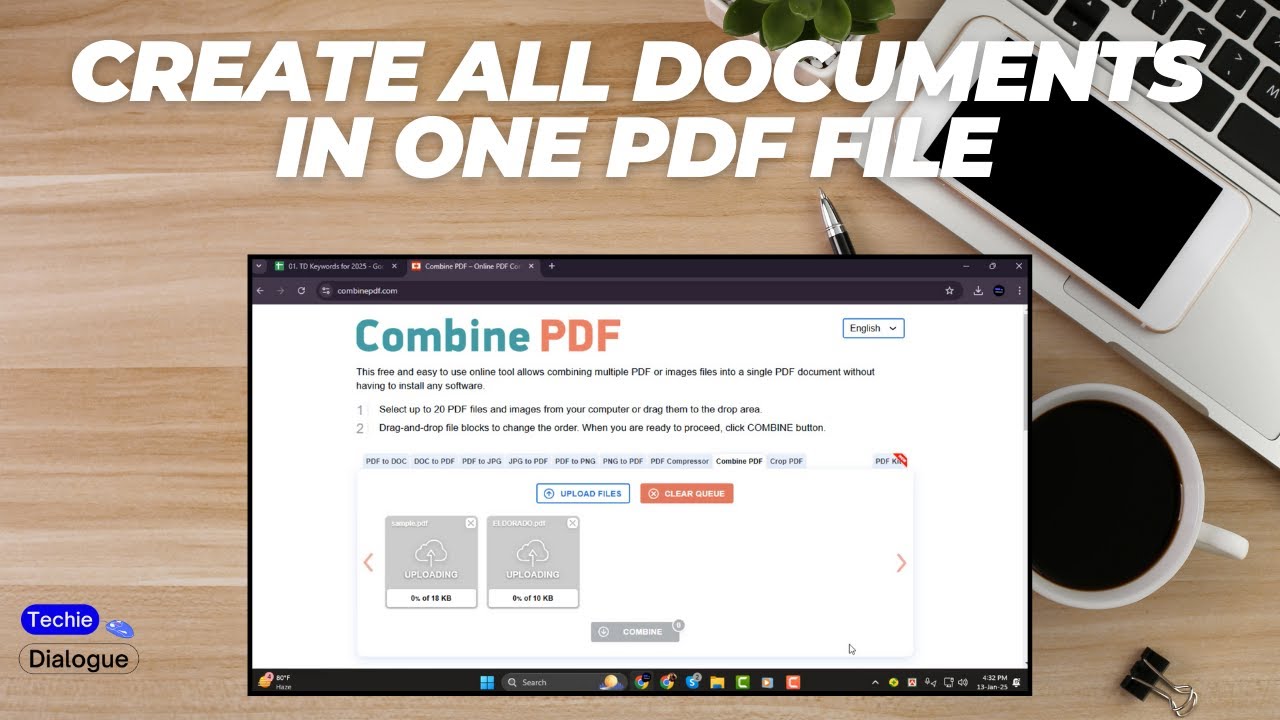 How to Create All Documents in One PDF File - Full Guide [2025]